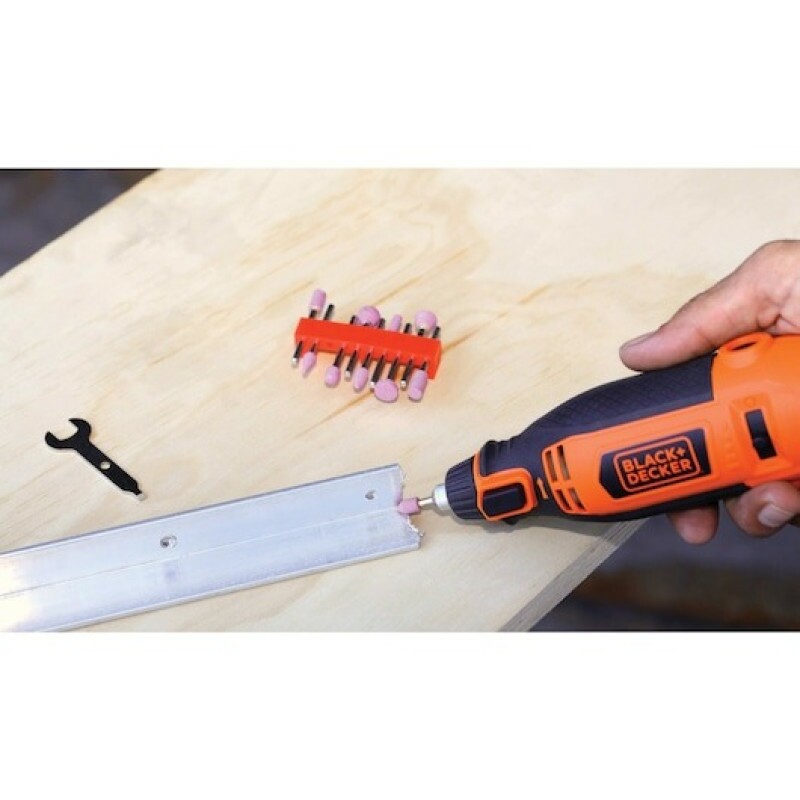 Micro Retífica Multi-uso de 180W - RT18KA - Black+Decker
